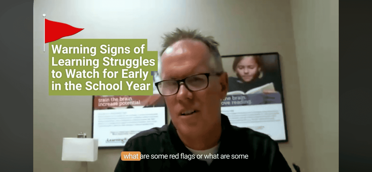 Warning Signs of Learning Struggles to Watch For